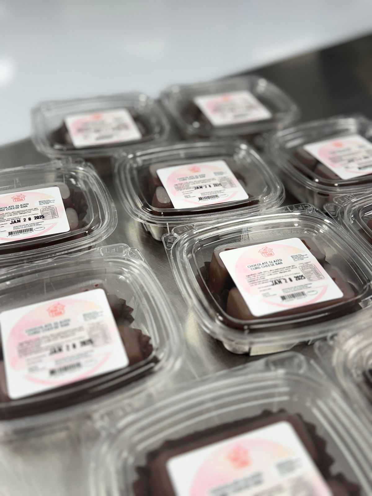 Glazed cheese bars - Premium Handmade Frozen Food | Multi Cook Inc