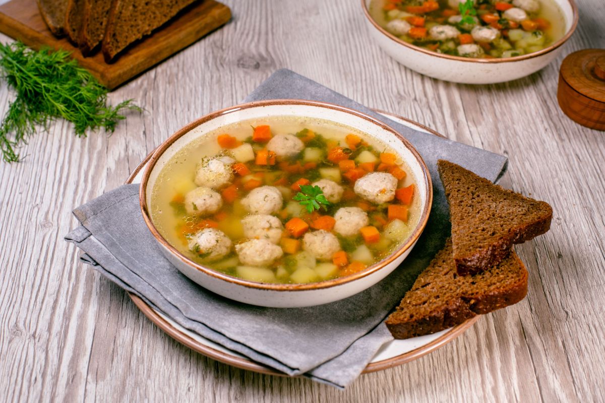 Meatball soup - Premium Handmade Frozen Food | Multi Cook Inc